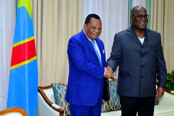 RDC : Félix Tshisekedi reçoit un émissaire de Denis Sassou N'Guesso ... RDC : Félix Tshisekedi reçoit un émissaire de Denis Sassou N'Guesso ...