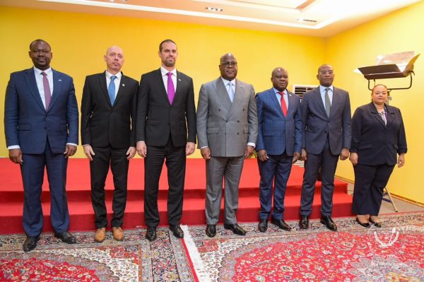 Le Président Tshisekedi accueille de nouveaux ambassadeurs non ...