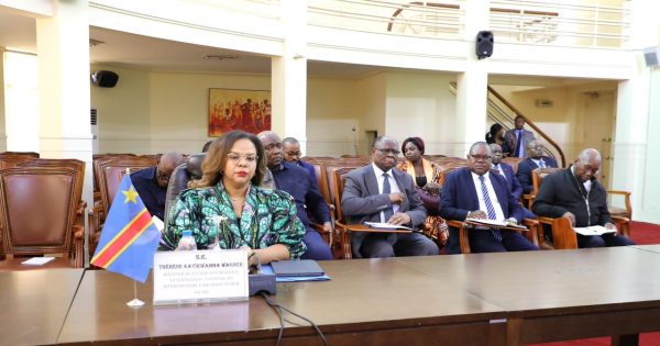 Thérèse Kayikwamba Wagner représente la RDC à la 3e réunion ...