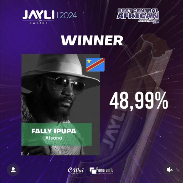 Fally Ipupa Sacré "Meilleur Artiste d'Afrique Centrale" aux Jayly ...