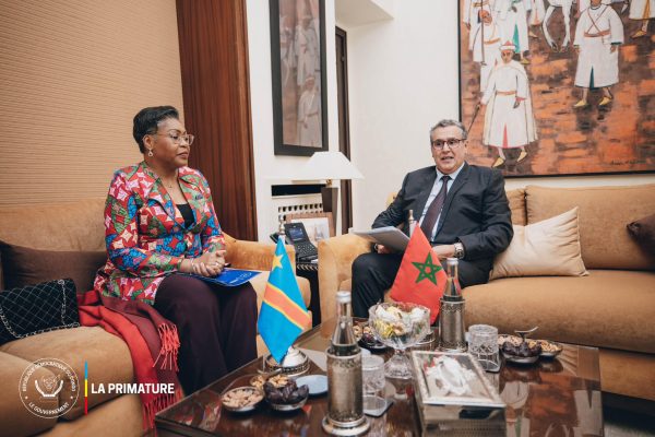 Rabat : judith suminwa et aziz akhannouch renforcent les liens entre la RDC et le Maroc ...