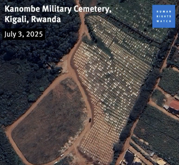 Kigali sous silence : l'inquiétante expansion du cimetière militaire de ...